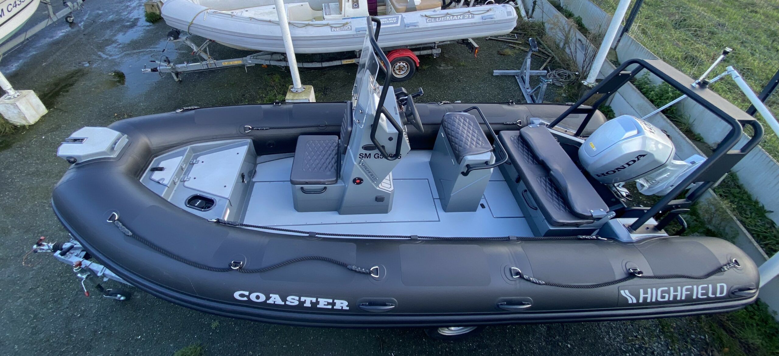 Highfield COASTER 54 Occasion - Semi Rigide Bretagne